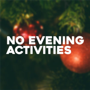 NO Wednesday Evening Activities – First Baptist Church St. Charles